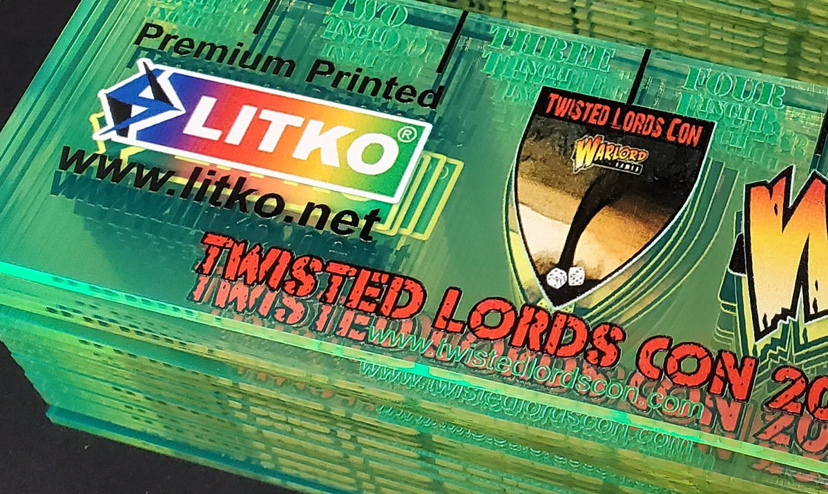 Full Color UV-Printed Game Accessories from LITKO - NEW for 2022 ...