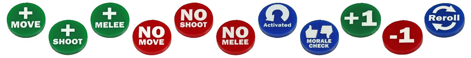 More General Game Tokens for Your Wargames — LITKO Game Accessories