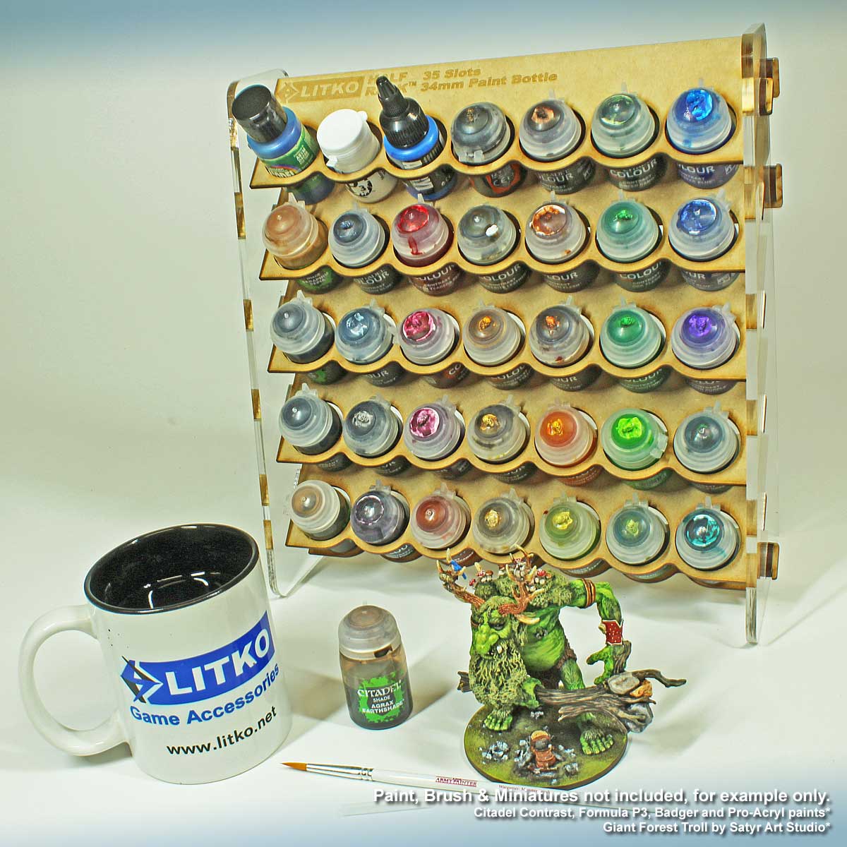 More Paint Organization Solution — LITKO Game Accessories