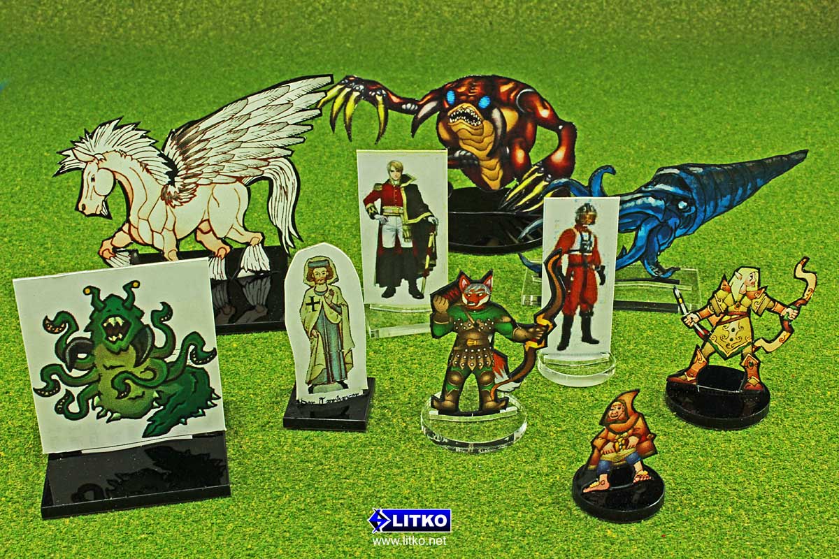 LITKO Paper Miniature Bases — LITKO Game Accessories