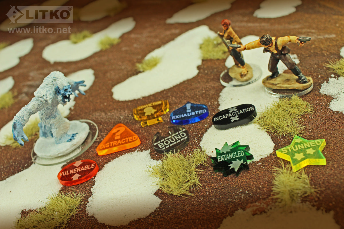 Adventure Token Sets — LITKO Game Accessories