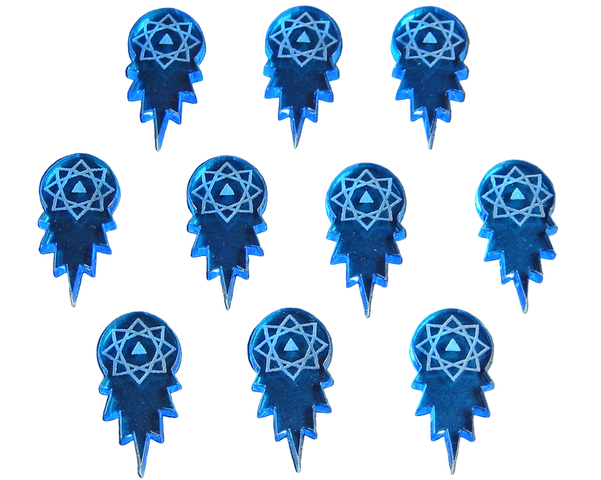 LITKO Space Torpedo Token | Track Weapons | Fluorescent Amber or Blue ...