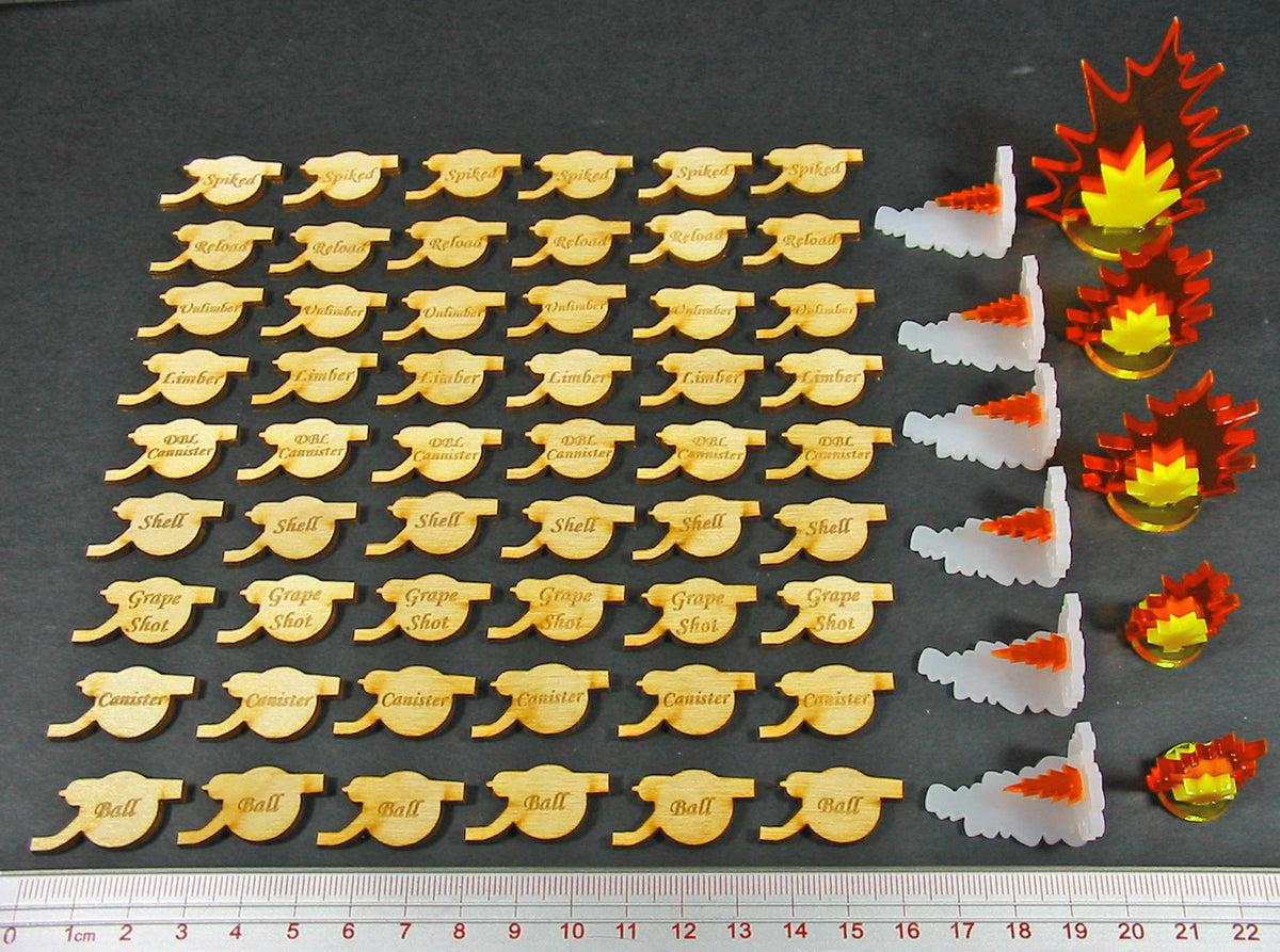 Age of Musket Artillery Set | Black Powder Games — LITKO Game Accessories