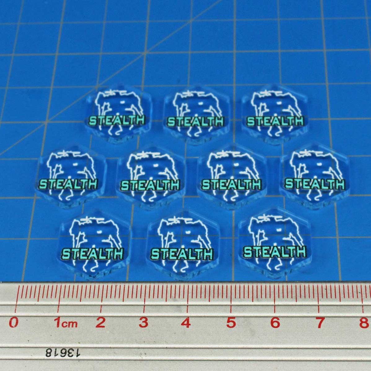 LITKO Mecha Stealth Token | BattleTech | Transparent Light Blue — LITKO ...