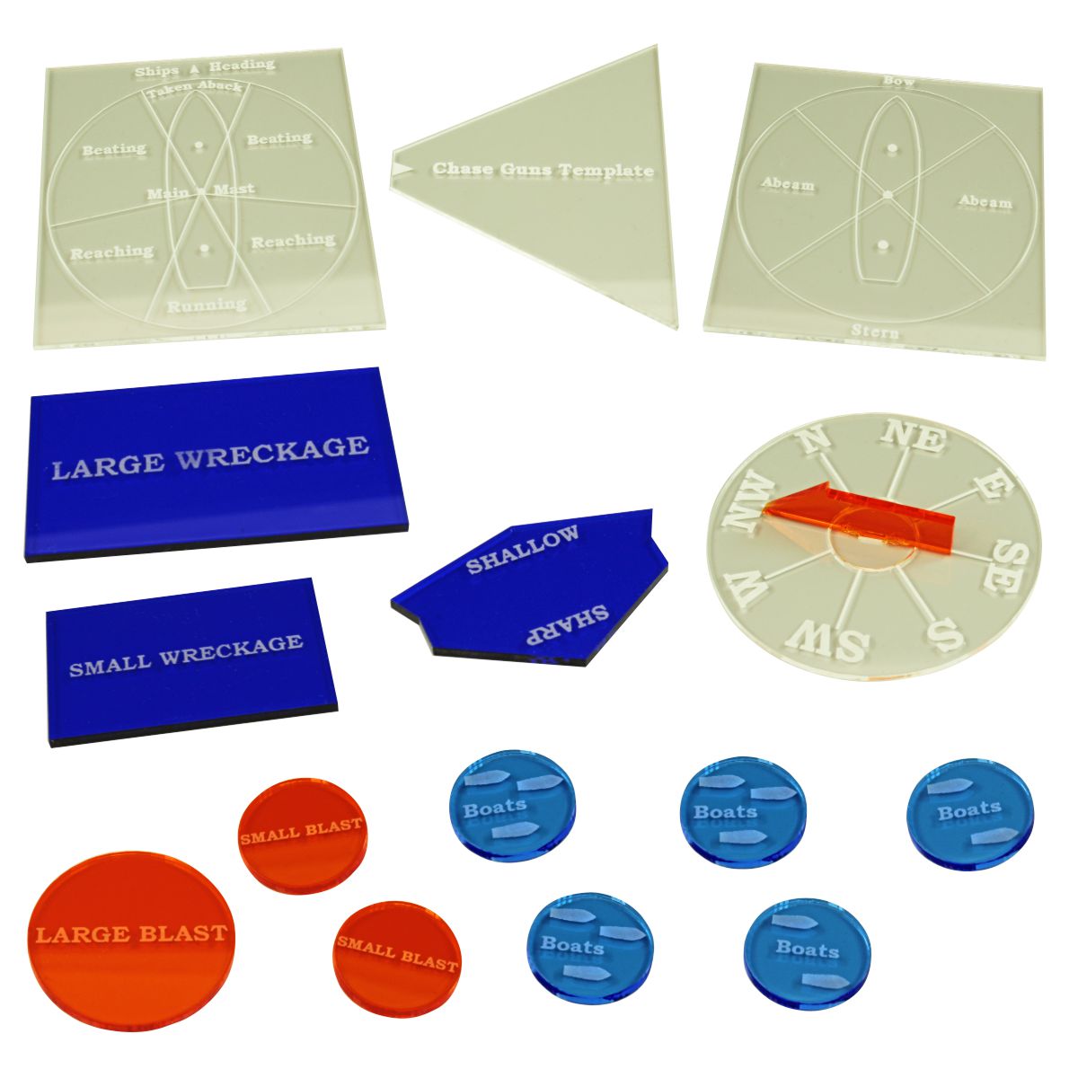 LITKO Naval Template | Trafalgar — LITKO Game Accessories