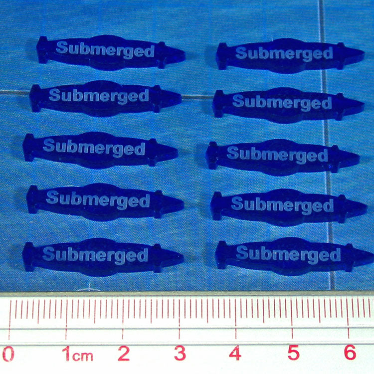 LITKO Submarine Submerged Tokens (10) — LITKO Game Accessories