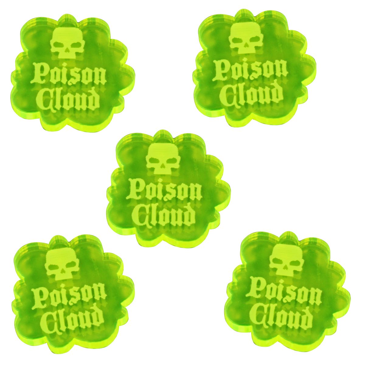 Poison Cloud Tokens | Dungeons & Dragons — LITKO Game Accessories